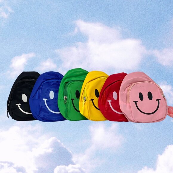 Rainbow Unicorn Birthday Surprise | Bags | Smiley Face Small Crossbody ...